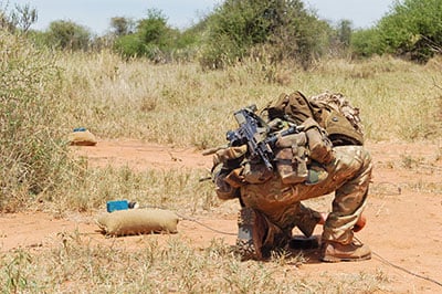 Harnessing military skills for fiber cable roll outs