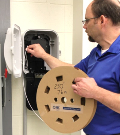 Pushable fiber in the drop network - how to speed up your installation